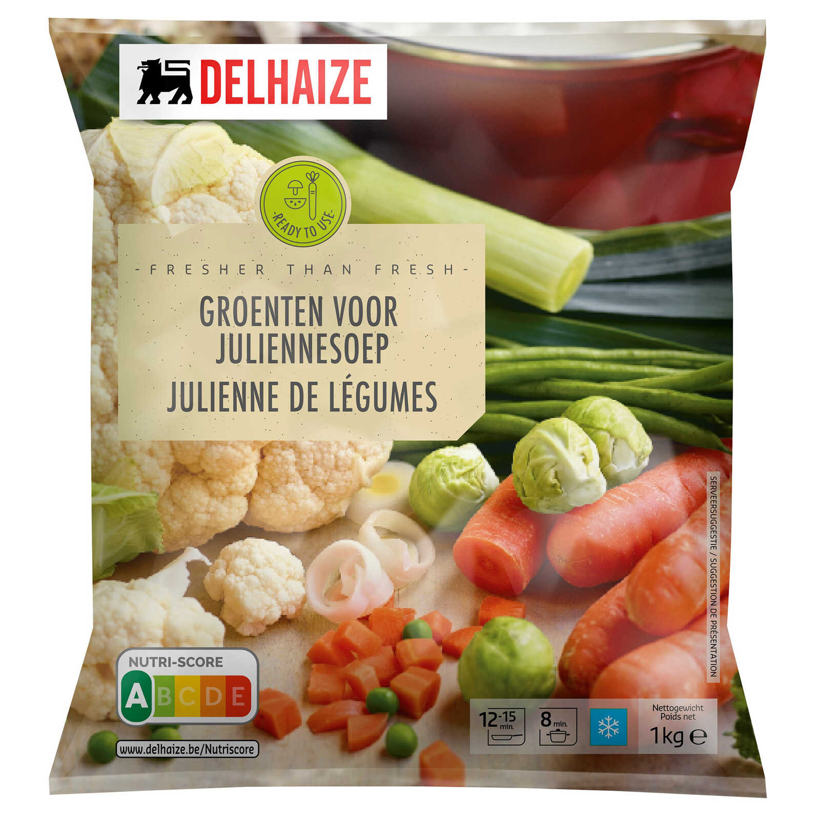 Delhaize | Julienne | De légumes | 1 kg | Delhaize