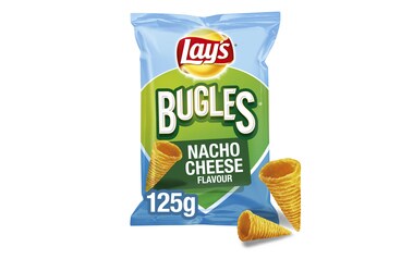 Lay's | Bugles | Chips | Nacho cheese | 125 gr | Delhaize