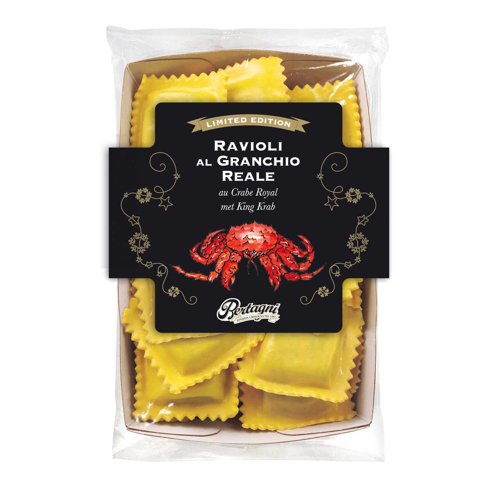 Bertagni | Ravioli | King krab | 250 gr | Delhaize
