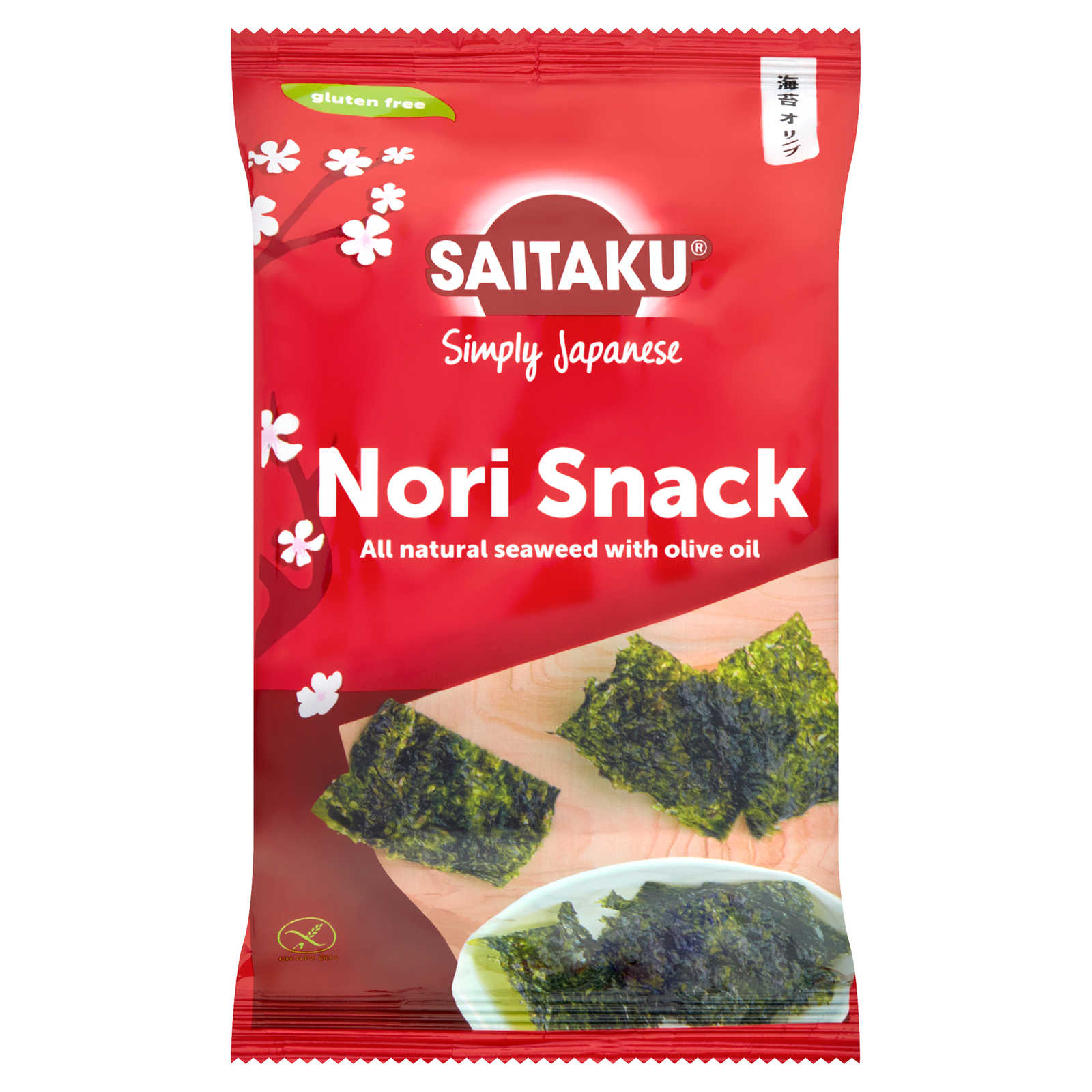 Saitaku | Simply Japanese | Saitaku | Nori | Snack | 10 gr | Delhaize