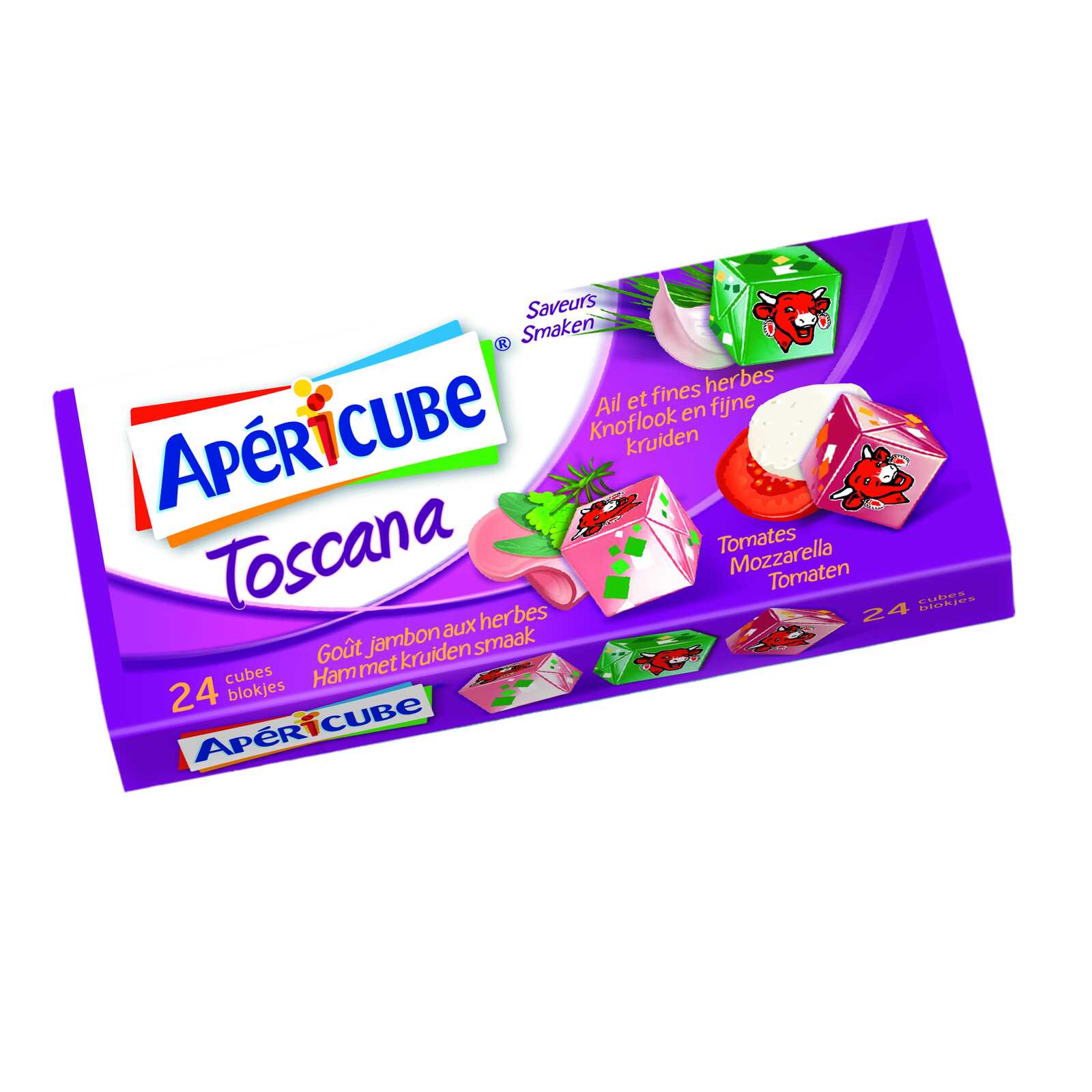Apéricube | Fromage fondu | Toscana | Cubes | 125 gr | Delhaize