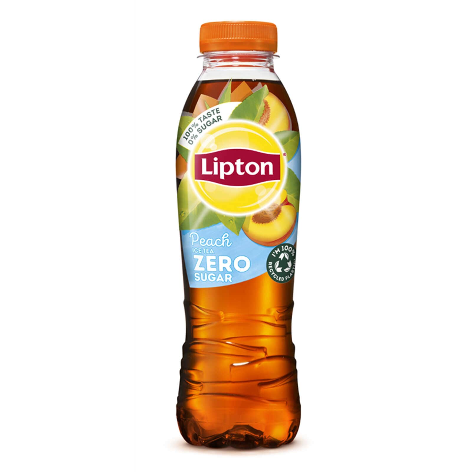 Lipton | Ice Tea | Non pétillant | Sans Sucre | Pêche | 50 cl | Delhaize