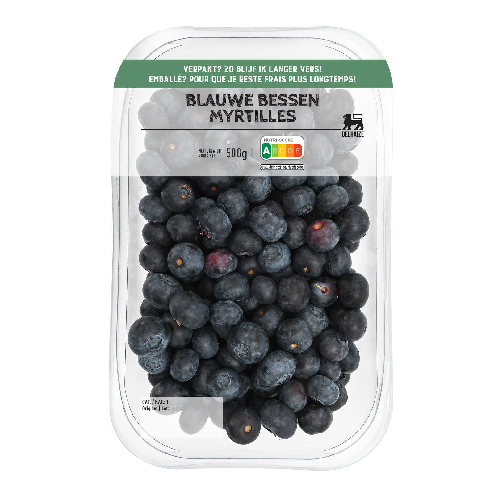 Delhaize | Blauwe bessen | 500 gr | Delhaize