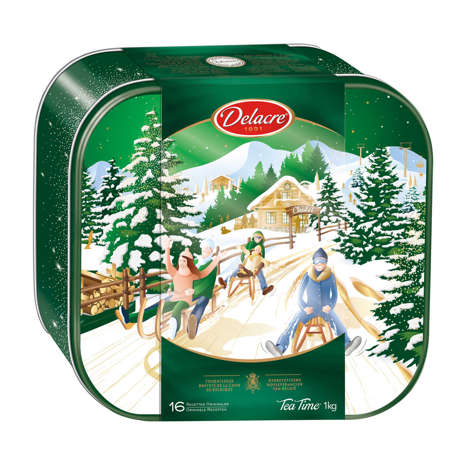 Delacre | Tea time | Tradition | 1 kg | Delhaize