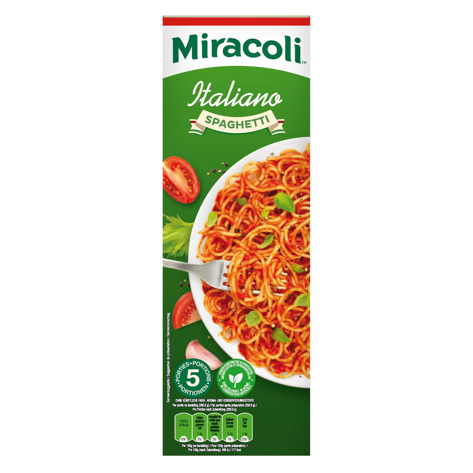 Miracoli | Pâtes | Spaghetti | Italiano | 610 gr | Delhaize