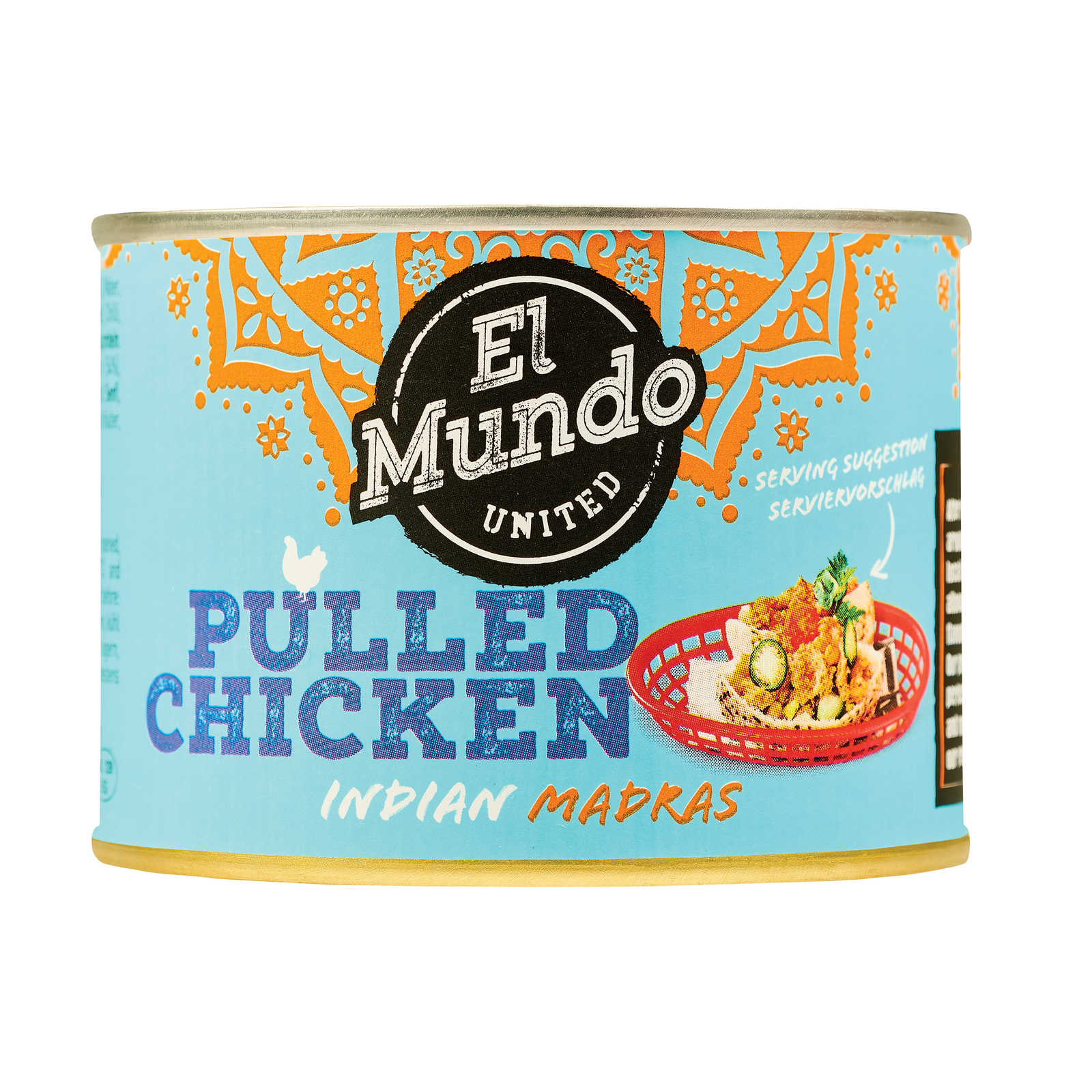 El Mundo | Pulled chicken | Madras | 200 gr | Delhaize