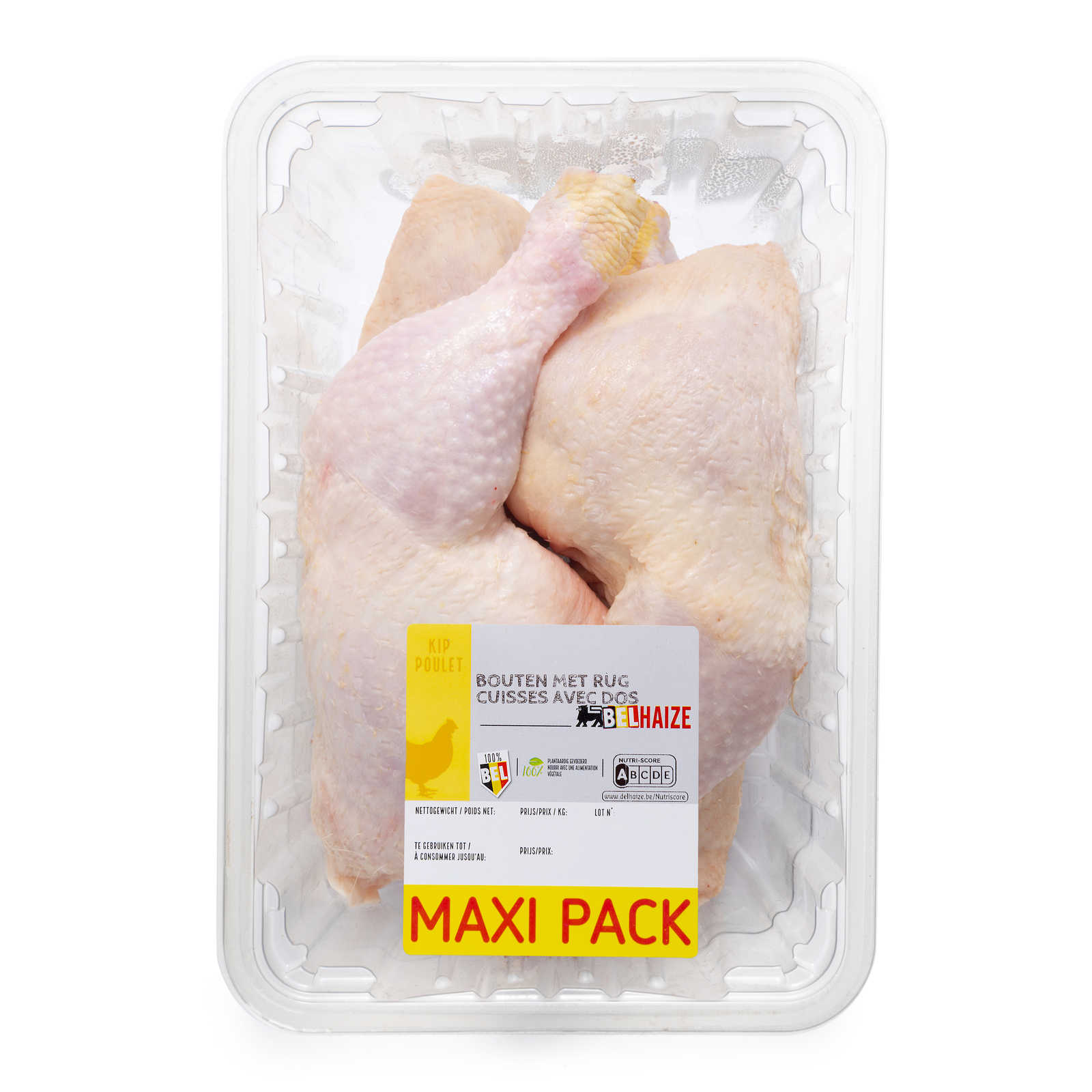 Delhaize | Bouten met rug| Kip | Maxi pack | +/- 1,4 kg | Delhaize
