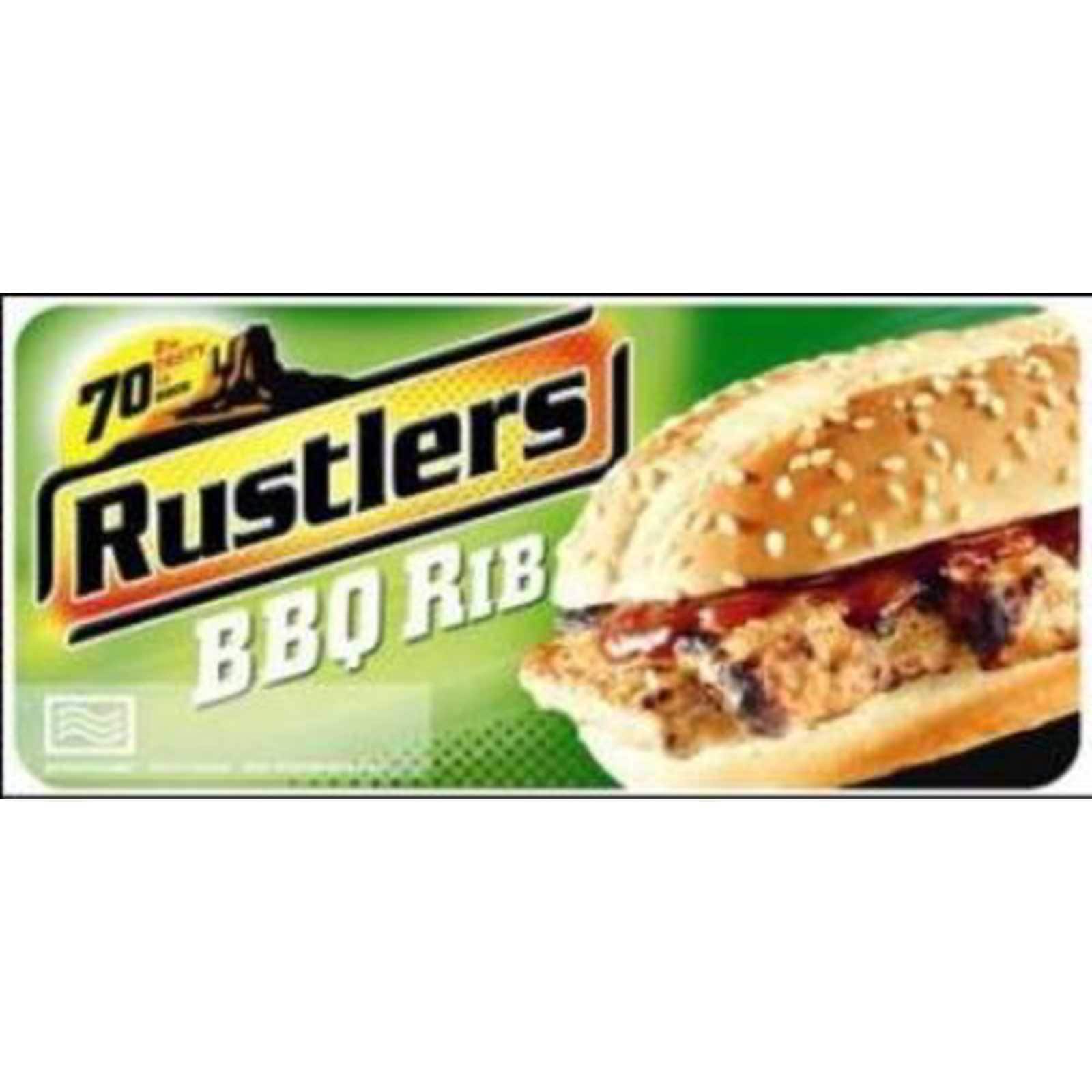 Rustlers | Hamburger | BBQ rib | 170 gr | Delhaize