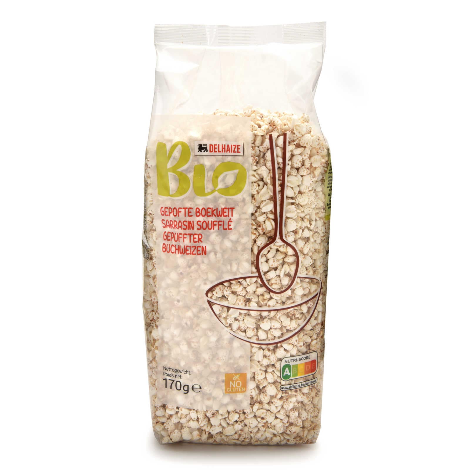 Delhaize | Bio | Sarrasin | Soufflé | Bio | 170 gr | Delhaize