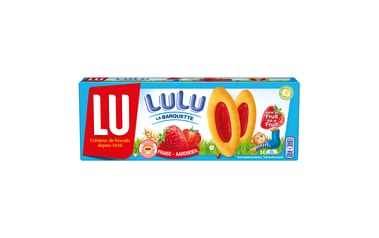 LU | Lulu | Biscuits | Barquette | Fraise | +cookiebox | 2 x 120 gr ...