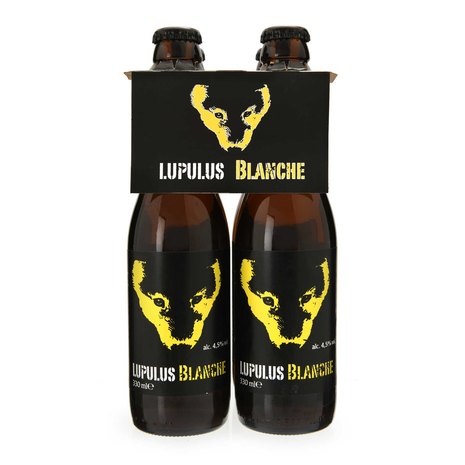 Lupulus | Bière| Blanche | 4,5% | Bouteille | 4 x 33 cl | Delhaize