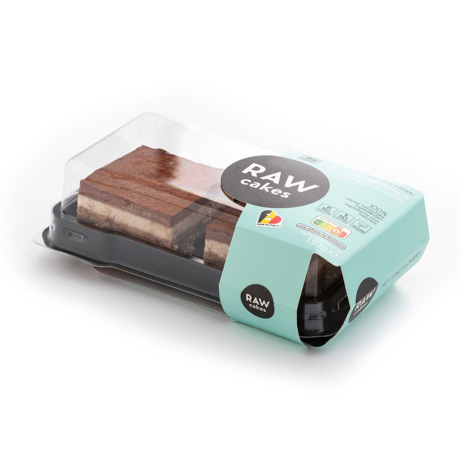 Delhaize | Raw cakes | Tiramisu | 130 gr | Delhaize