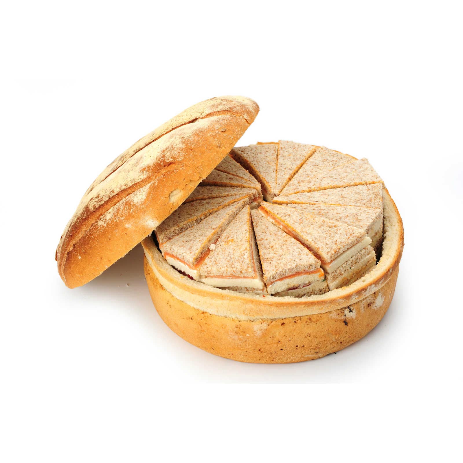 Delhaize | Pain de surprise | 70 triangles | 2,62 kg | Delhaize