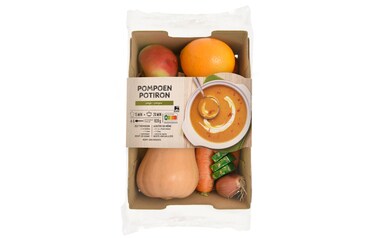 Delhaize | Boîte de repas | Soupe de potiron | 1,15 kg | Delhaize