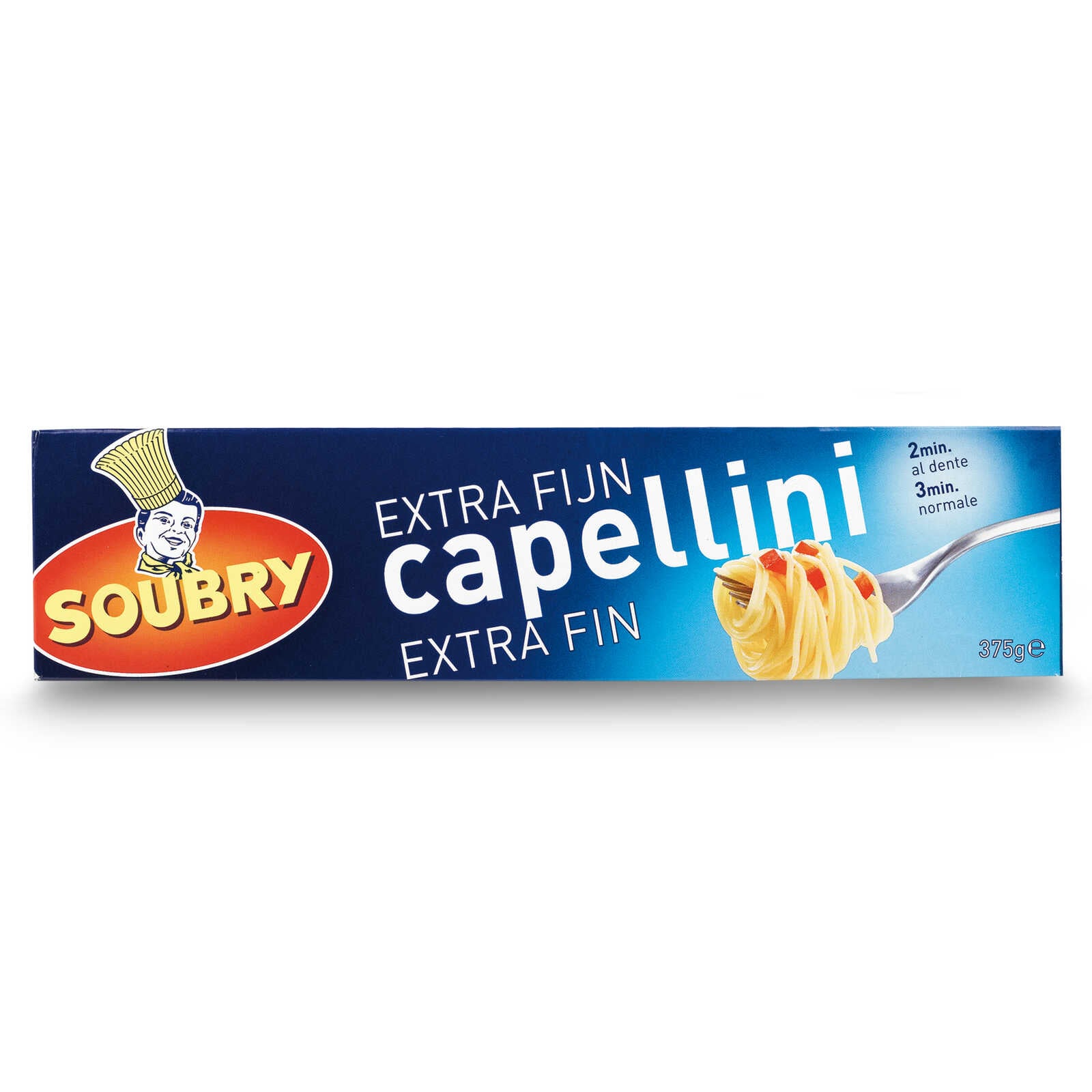 Soubry | Pâtes | Capellini | Extra fin | 375 gr | Delhaize