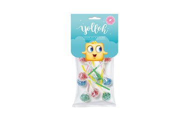Yolloh | Bonbons | Acid Lolli Mix | 56 gr | Delhaize