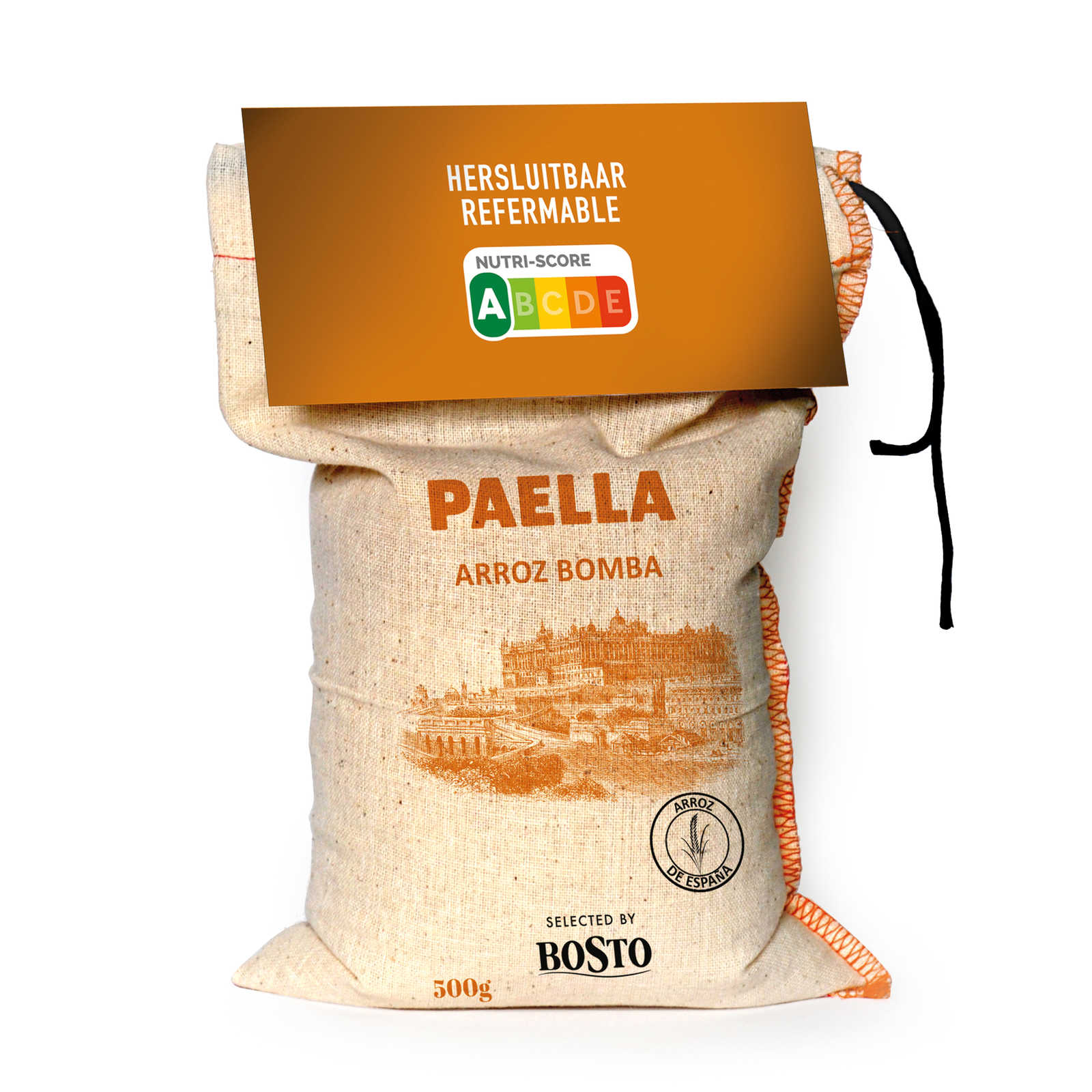Bosto | Rijst | Paella Bomba | 500 gr | Delhaize