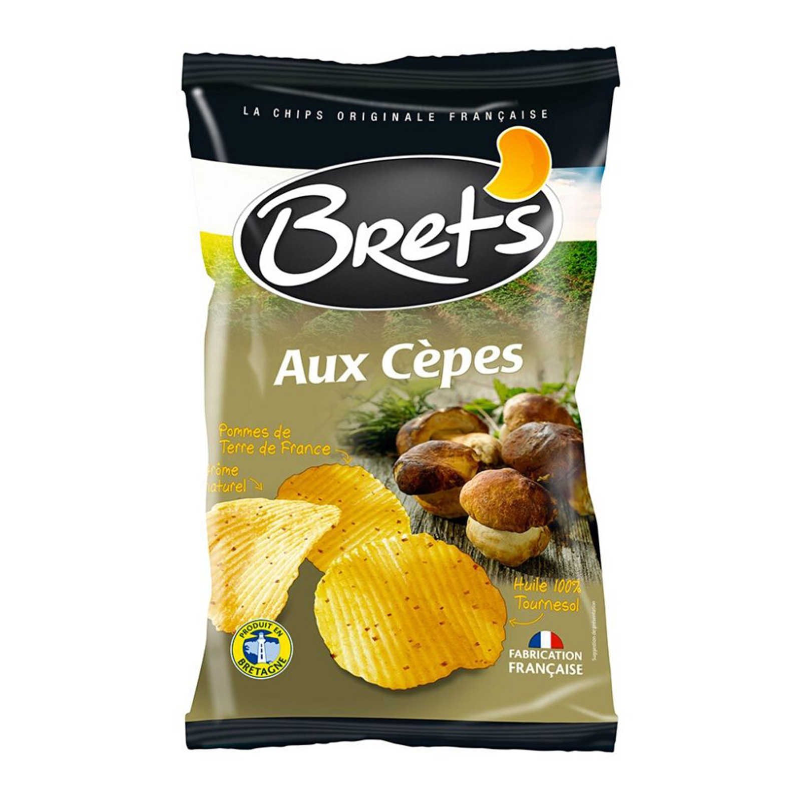 Bret's | Chips | Cèpes | 125 gr | Delhaize