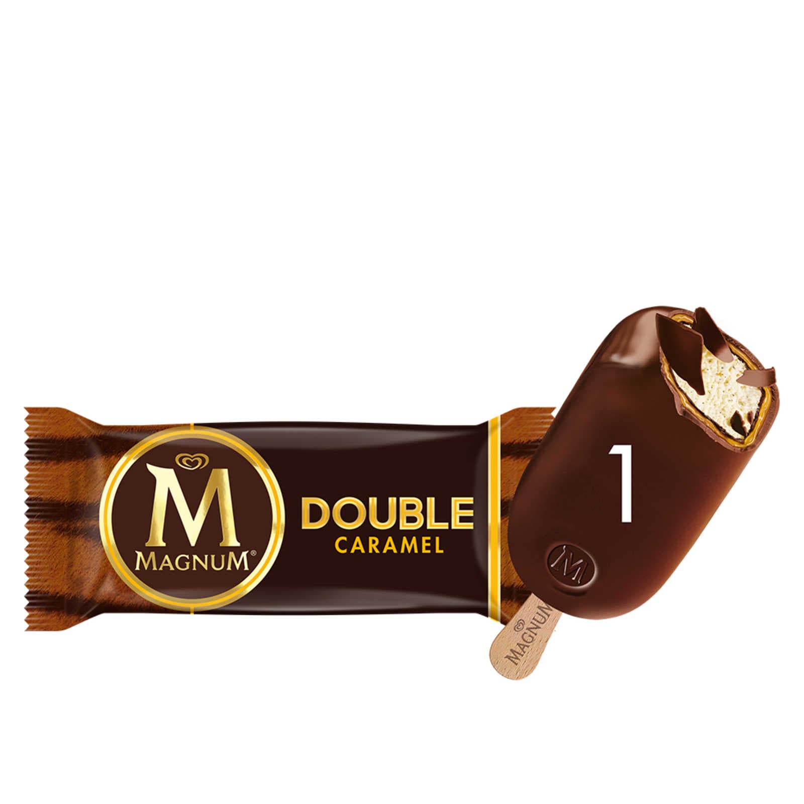 Magnum | Double Ijs | Caramel | 88 ml | 8,8 cl | Delhaize