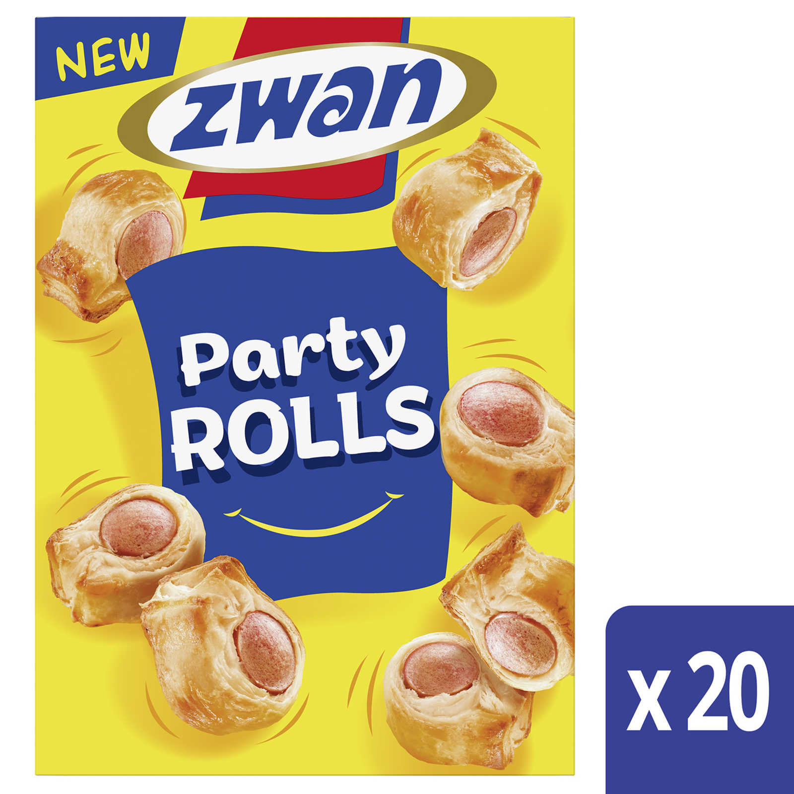 Zwan | Saucisse | Party Rolls | 300 g | 300 gr | Delhaize