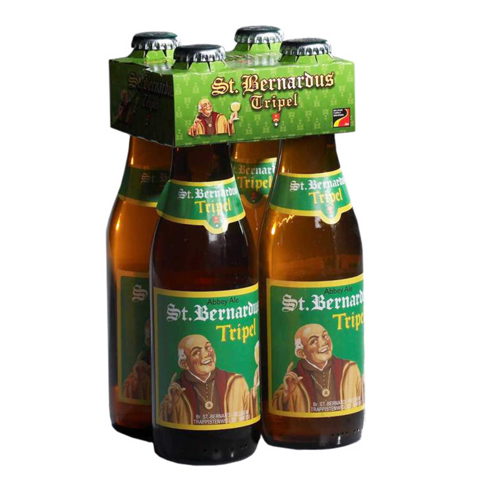 St Bernardus | Bière d'abbaye | Triple | 8% ALC. | Bouteille | 4 x 33 cl | Delhaize