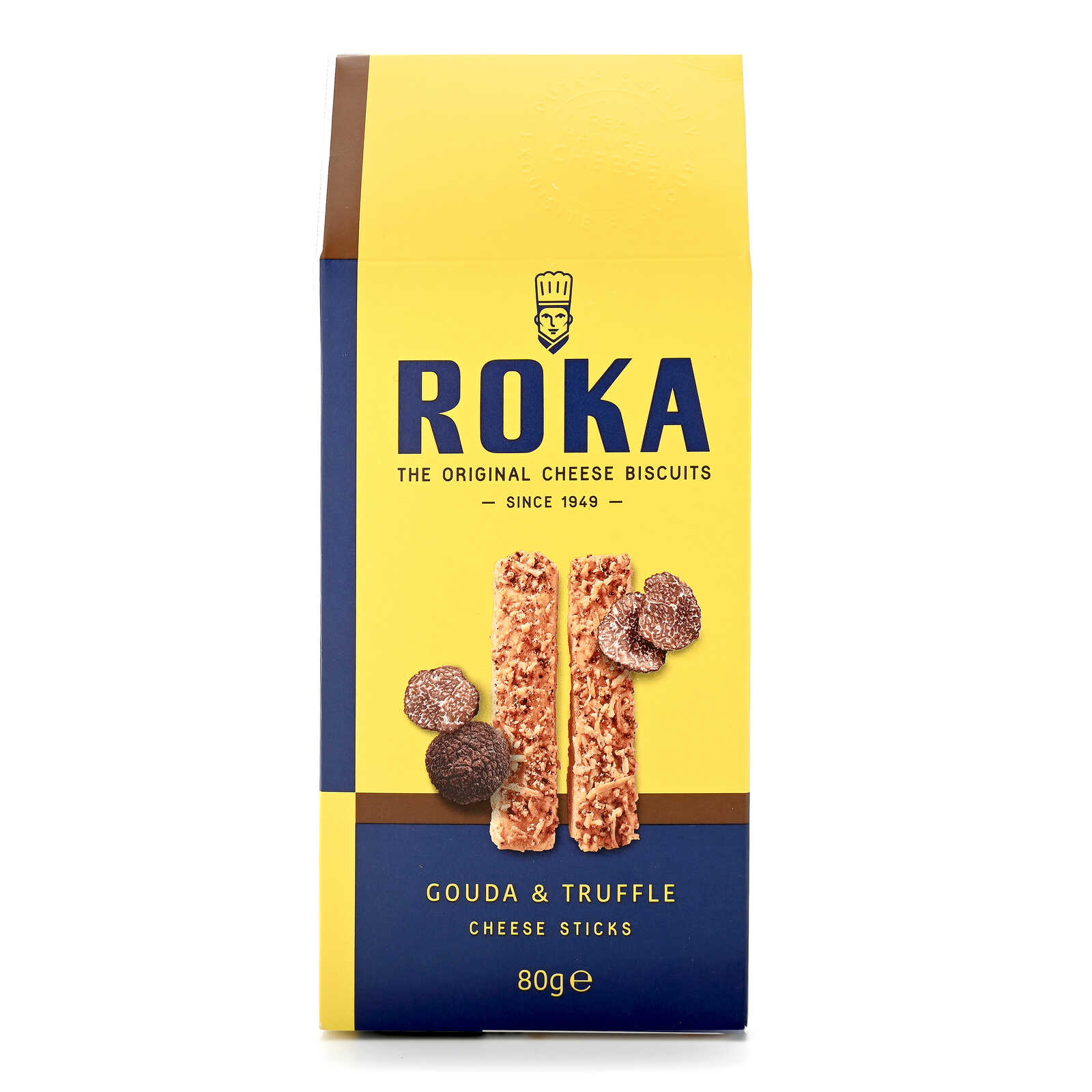 Roka | Snack | Gouda | Truffel | 80 gr | Delhaize