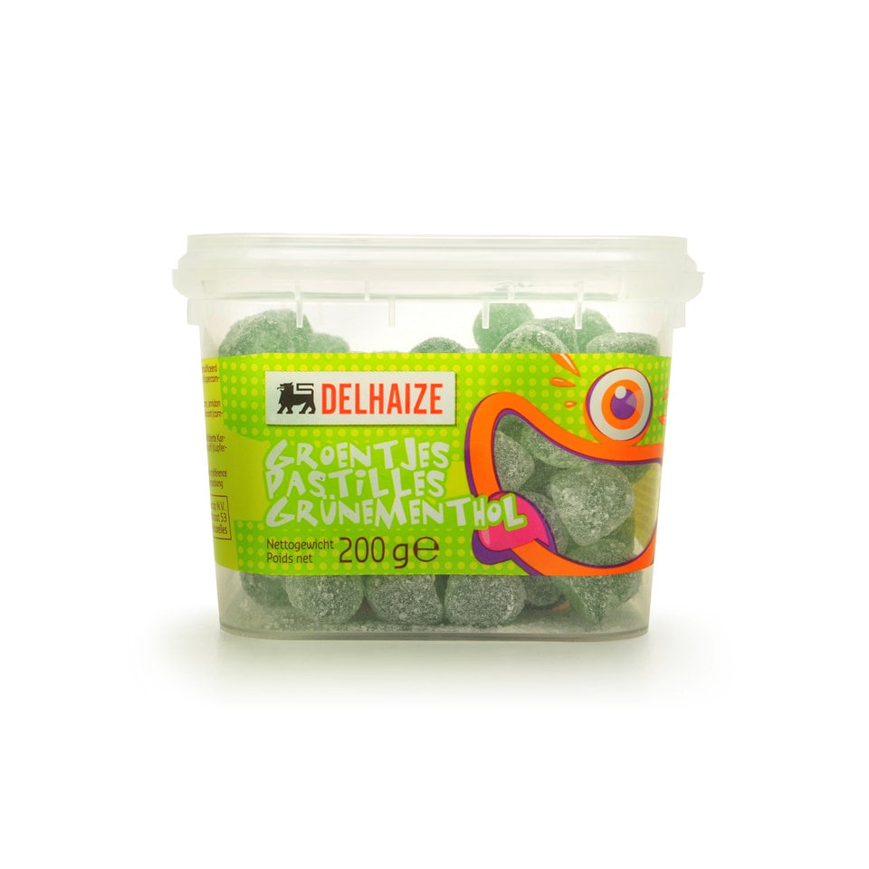 Delhaize | Snoepjes | Gommetjes | Groen | 200 gr | Delhaize
