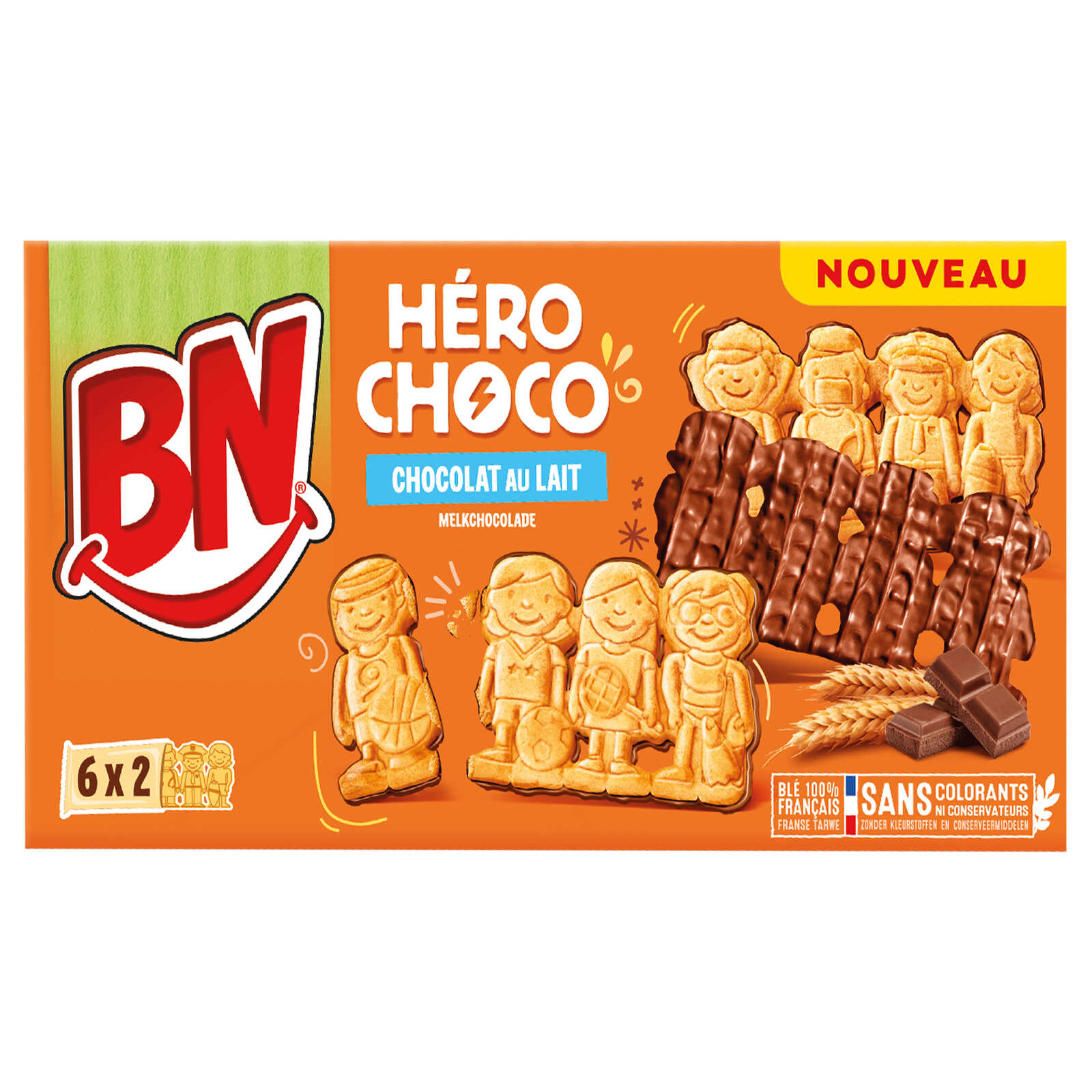 BN | Koekjes | Hero Choco | 180 gr | Delhaize