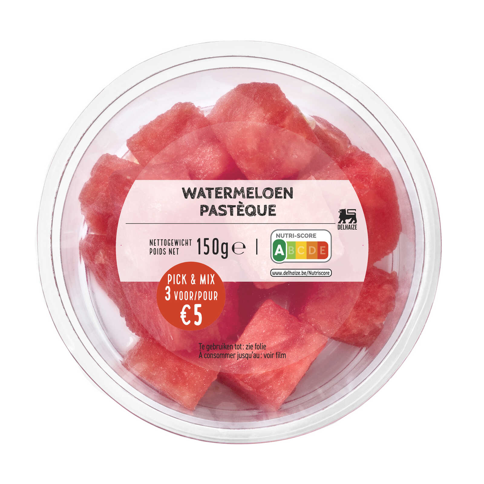 Delhaize | Fruit pastèque | 150 gr | Delhaize