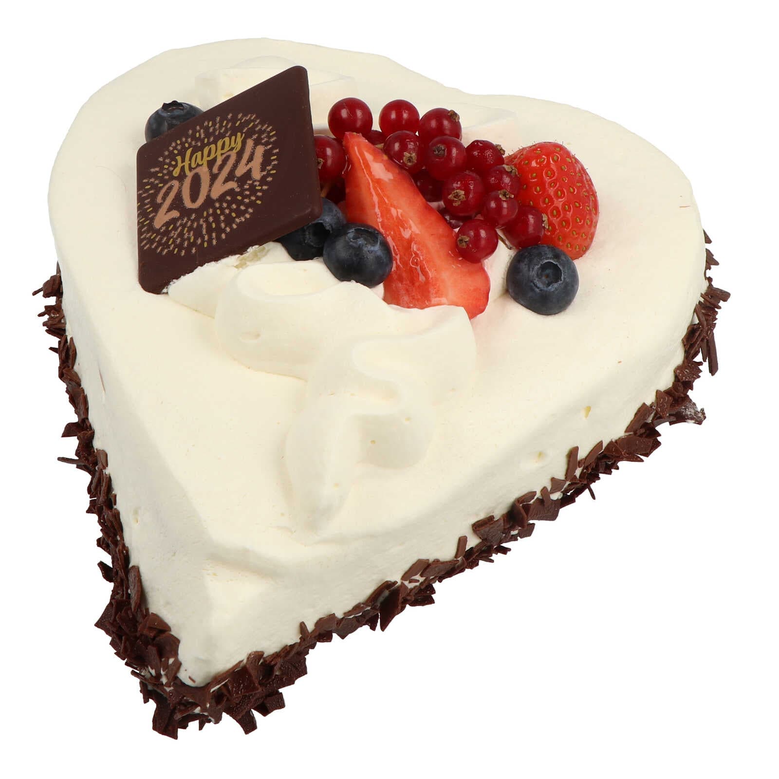 Crelem | Coeur | Fin d'année | Fruit | Crème fraîche | 6P | 450 gr ...