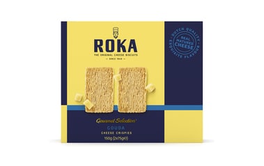 Roka | Snack | Cheese crispies | Gouda | 2 x 75 gr | Delhaize
