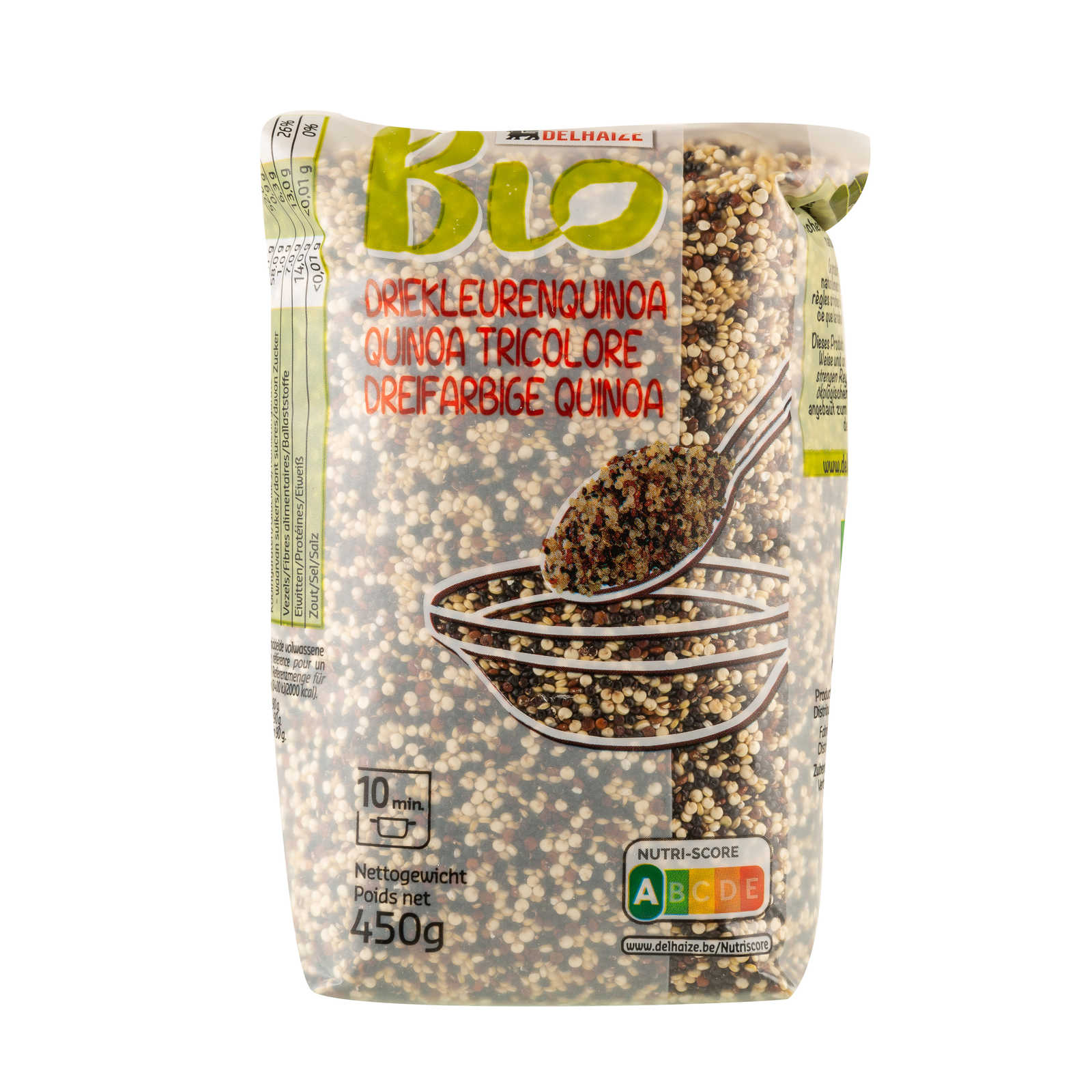 Delhaize | Bio | Quinoa | Trio | Bio | 450 gr | Delhaize