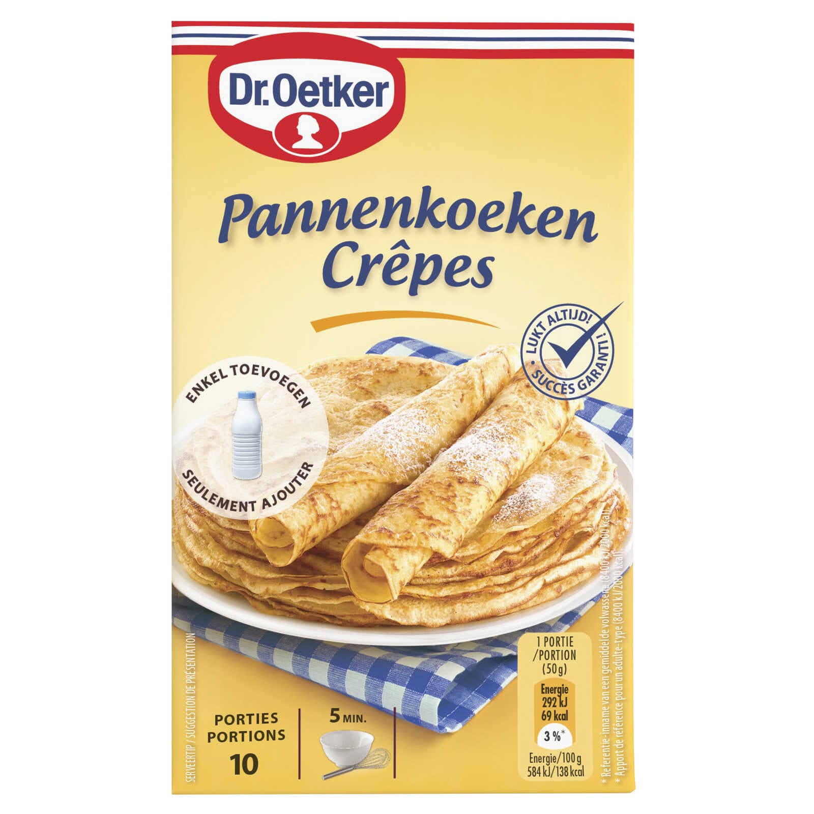 Dr. oetker | Pannenkoekenmix | 225 gr | Delhaize