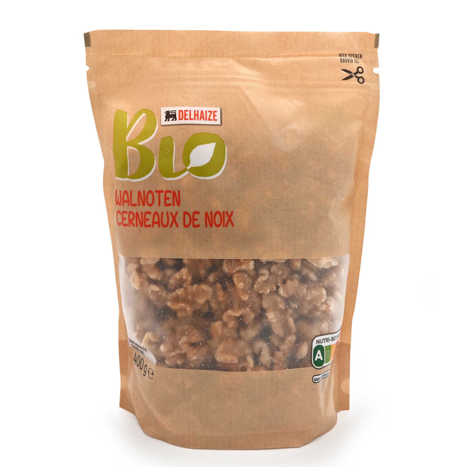 Delhaize | Bio | Walnoten | Bio | 400 gr | Delhaize