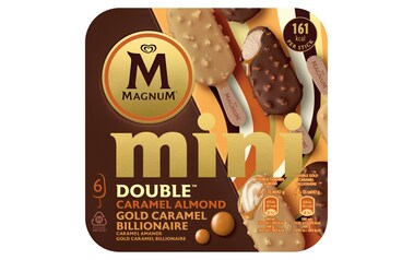 Magnum | Magnum | Mini | Double caramel & gold | 6 x 5,5 cl | Delhaize