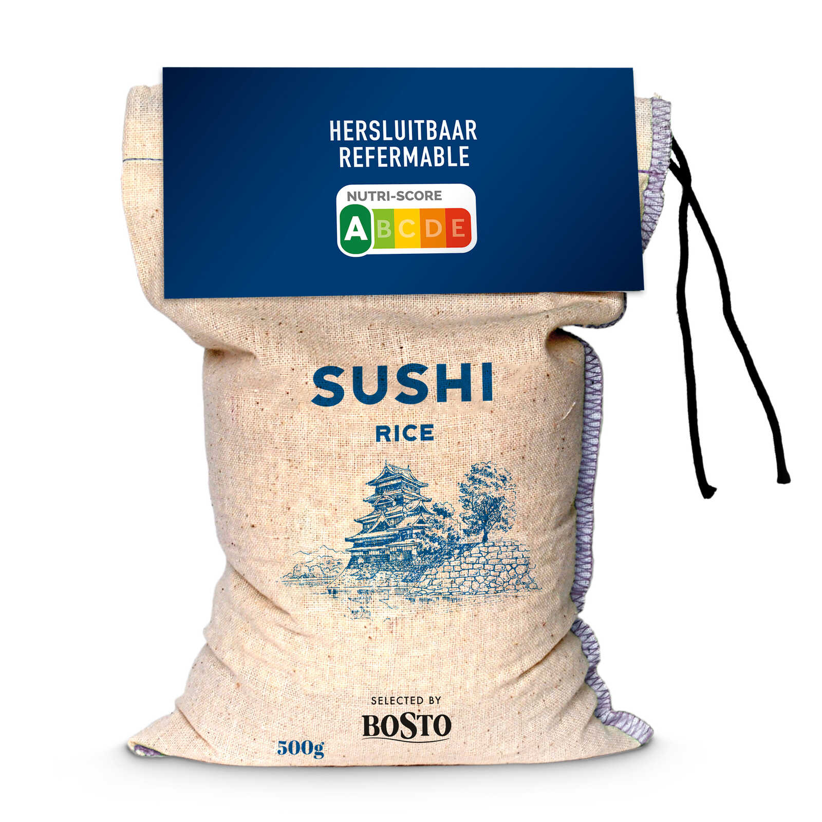 Bosto | Rijst | Sushi | 500 gr | Delhaize
