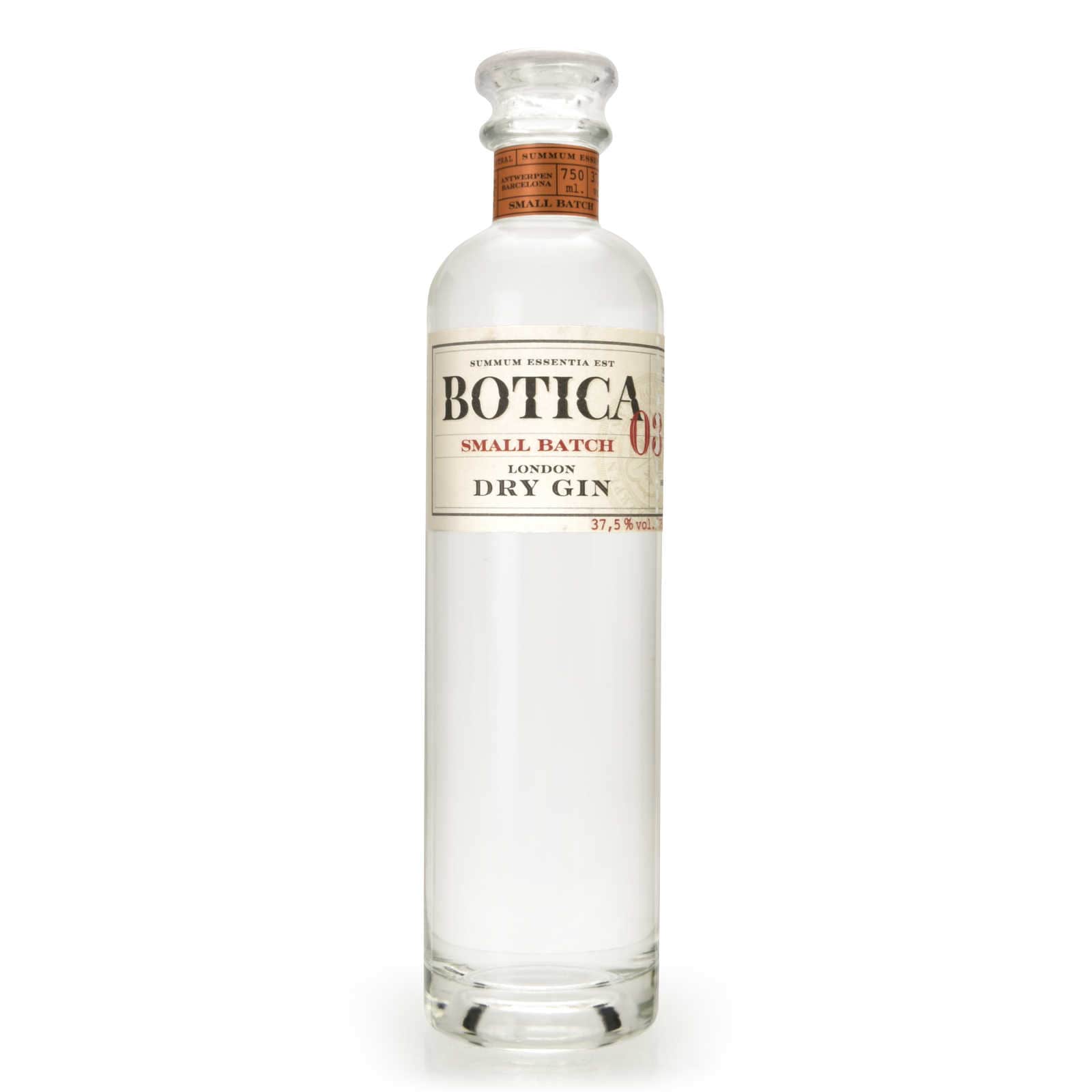 Botica | Gin | London Dry | 37,5% alc | 70 cl | Delhaize