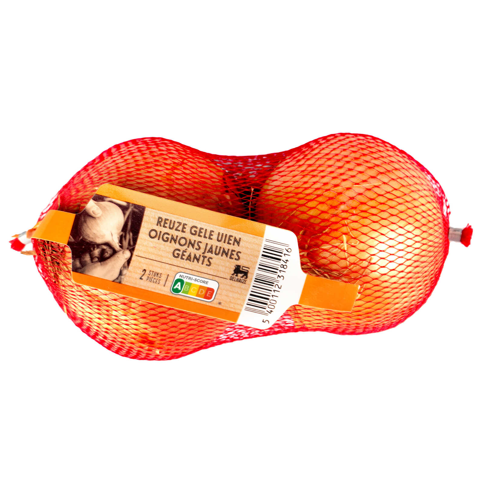 Delhaize | Oignons | Jaunes | Filet | 500 gr | Delhaize