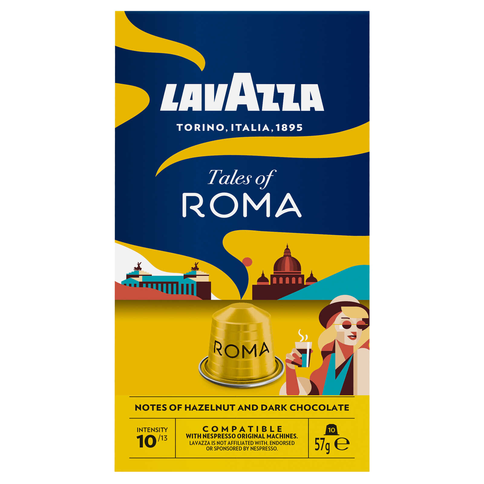 Lavazza | Tales of Italy | Café | Tales of Roma | Capsules | 57 gr ...