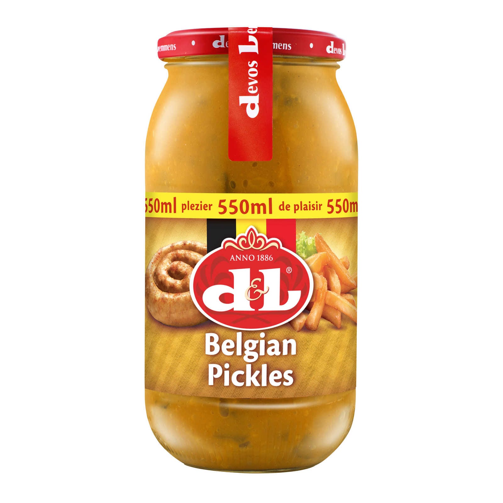 Devos & Lemmens | Saus | Belgian pickles | 55 cl | Delhaize