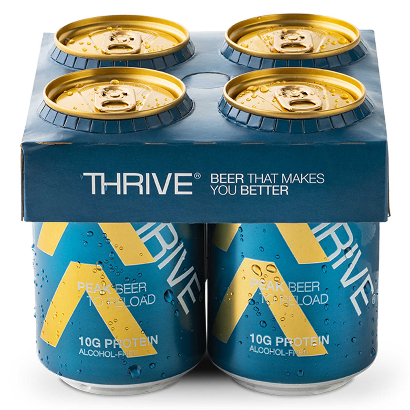 Thrive | Bier | 0,3% alc | 4 x 33 cl | Delhaize