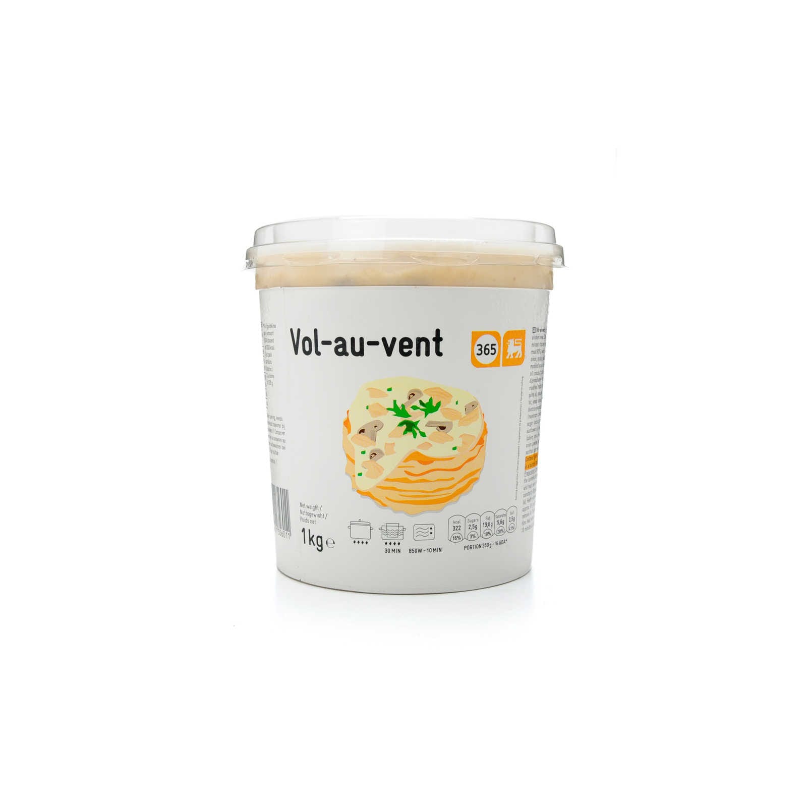 365 | Delhaize | Vol-au-vent | 1 kg | Delhaize