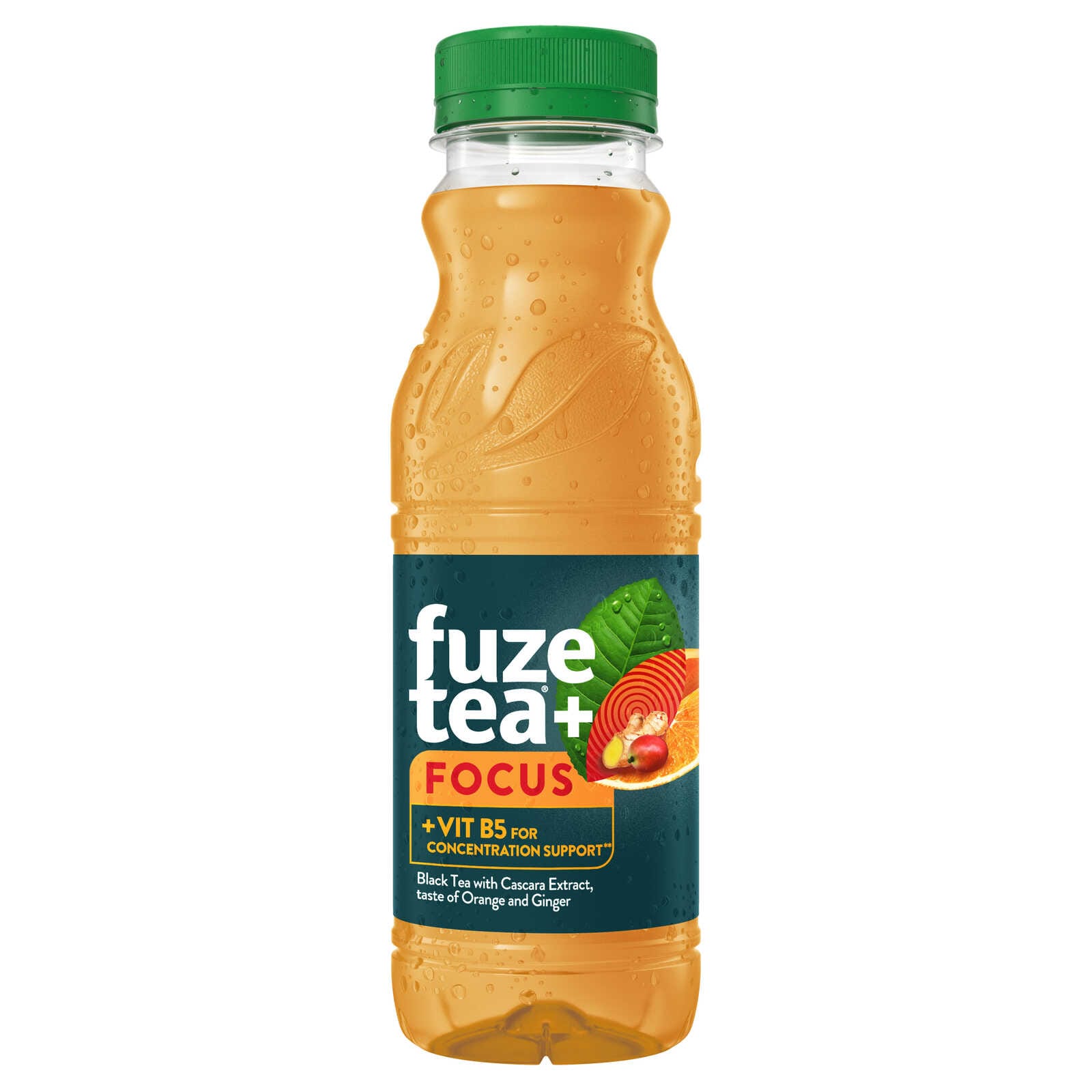 Fuze Tea | Thé noir | Focus | PET | 33 cl | Delhaize
