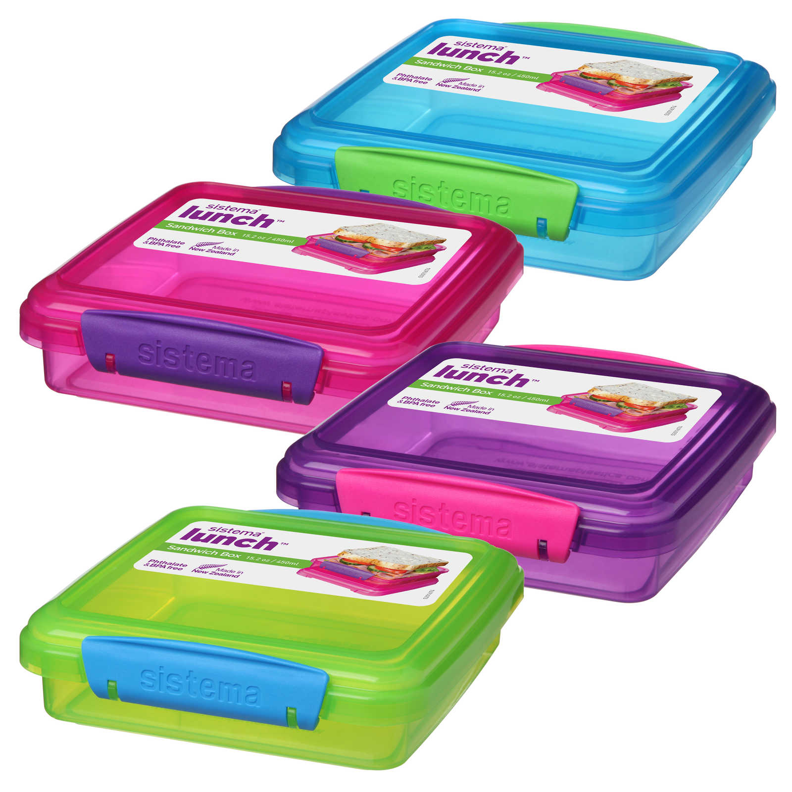 Sistema | Lunch Box Trends 450 ml | 1 st | Delhaize