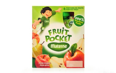 Materne | Fruit Pocket! | Fruit | Pocket | Pommes | Poire | 360 gr ...