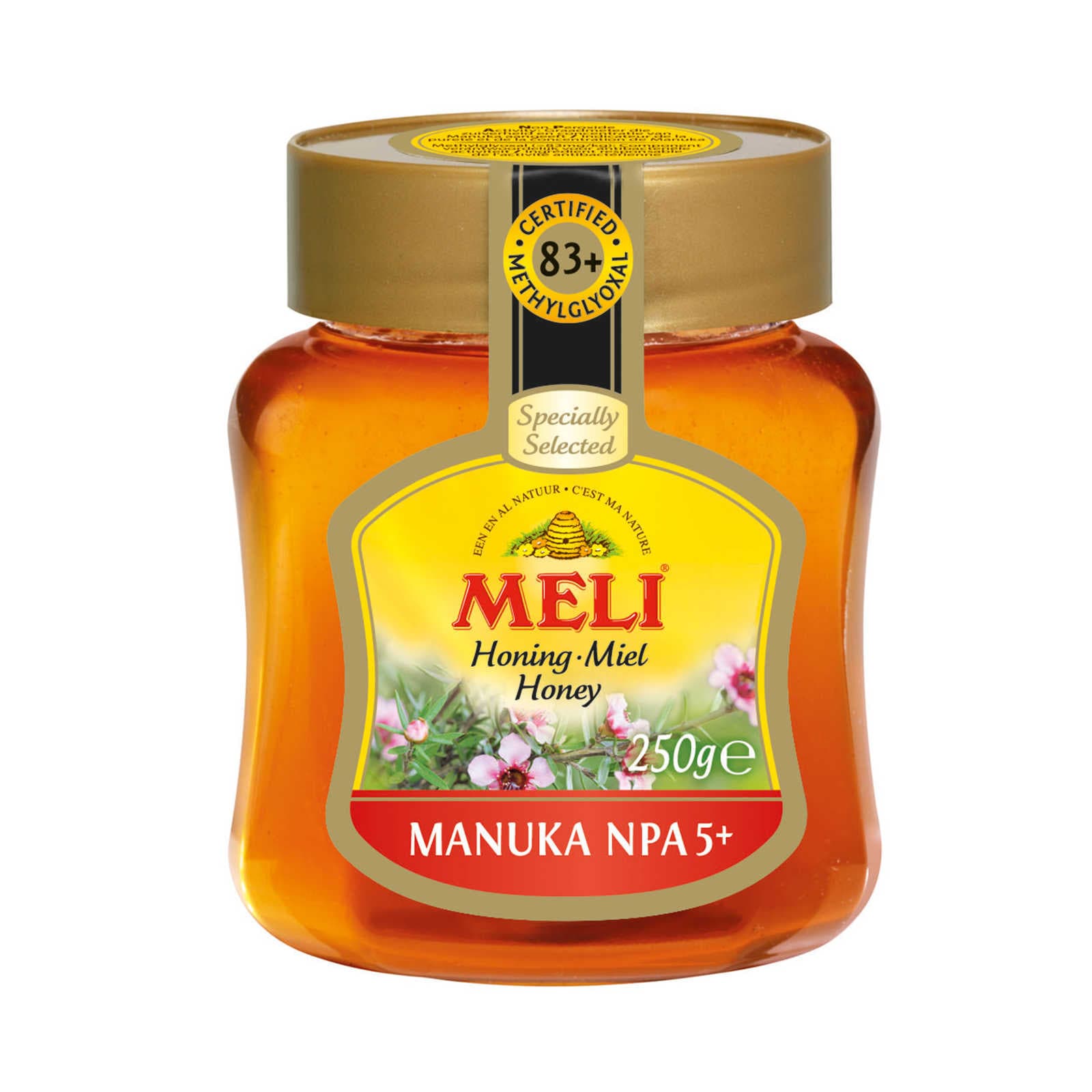 Meli | Honing | Manuka NPA 5+ | 250 gr | Delhaize