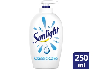 Sunlight | Savon Liquide | Classic Care | Pompe | 25 cl | Delhaize
