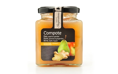 Taste of Inspirations | Delhaize | Compote | Pomme-Poire-Gingembre ...
