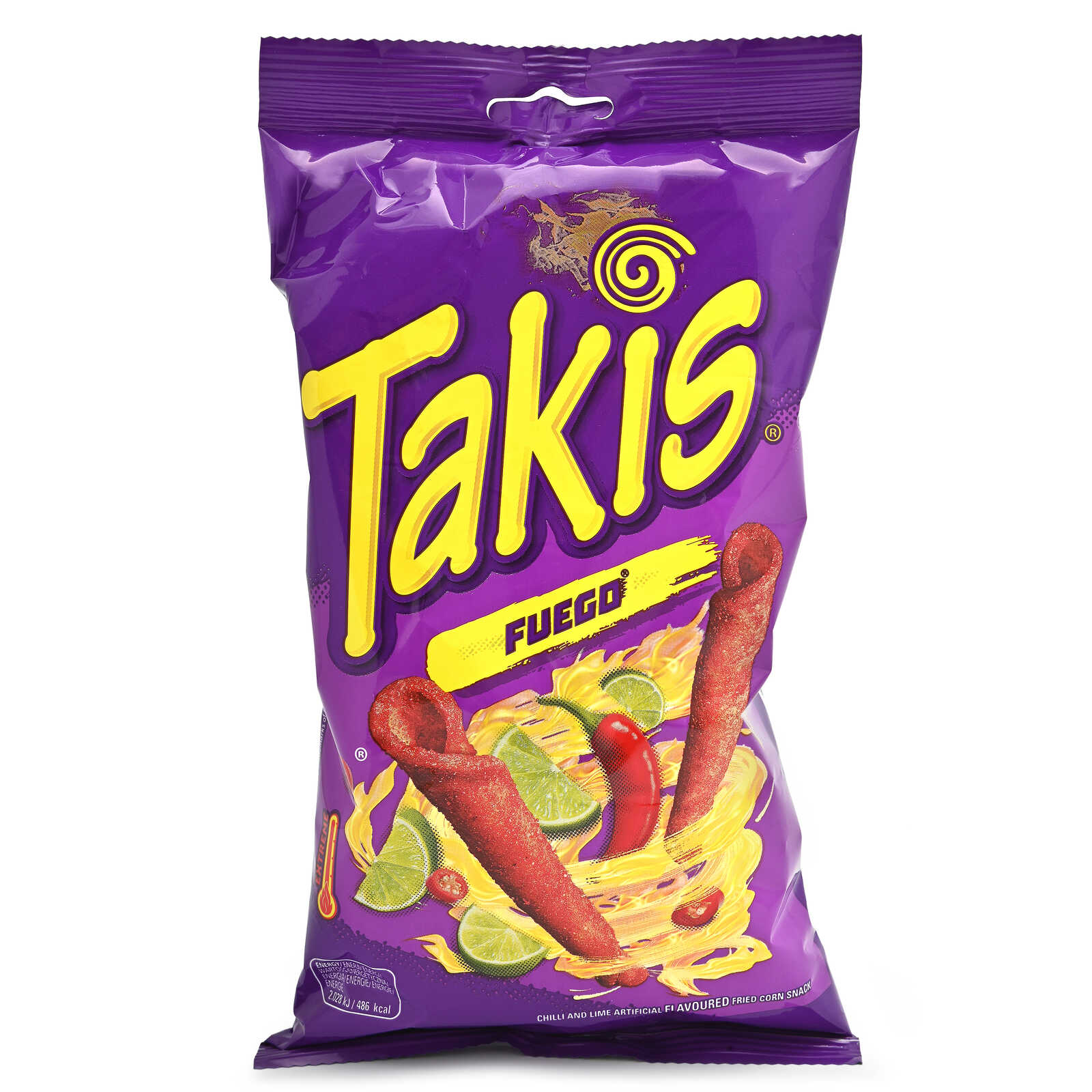 Takis | Snack | Gefrituurde maïs | Fuego | 100 gr | Delhaize