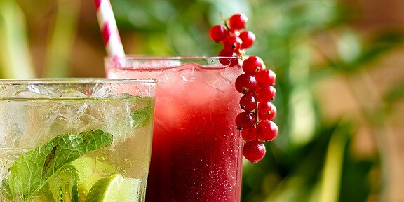 Ice tea aux cerises et tequila